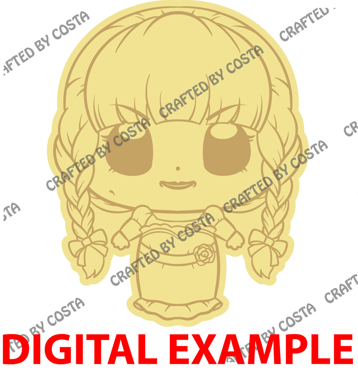 Chibi Horror Annabelle – Crafted By Costa