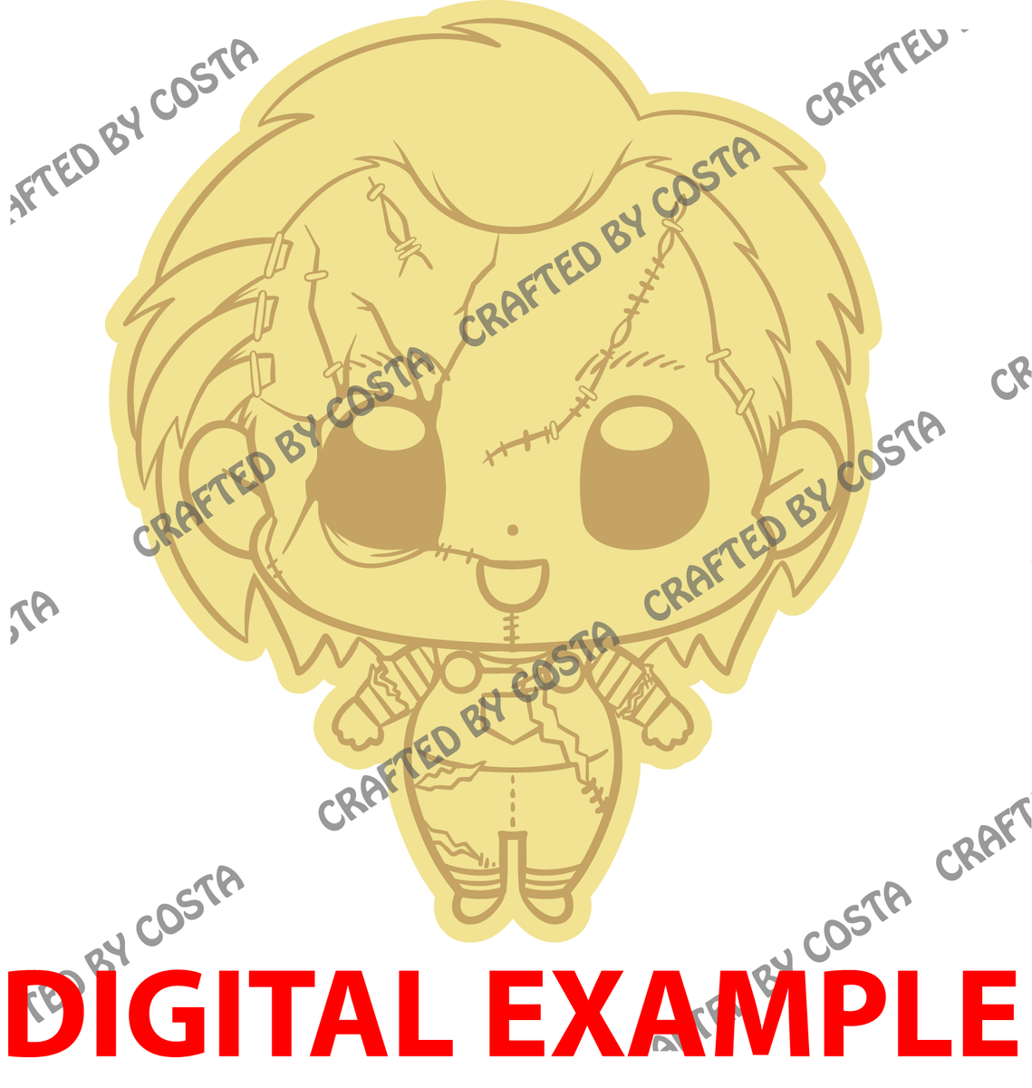 Chibi Horror Chucky 2 – Crafted By Costa