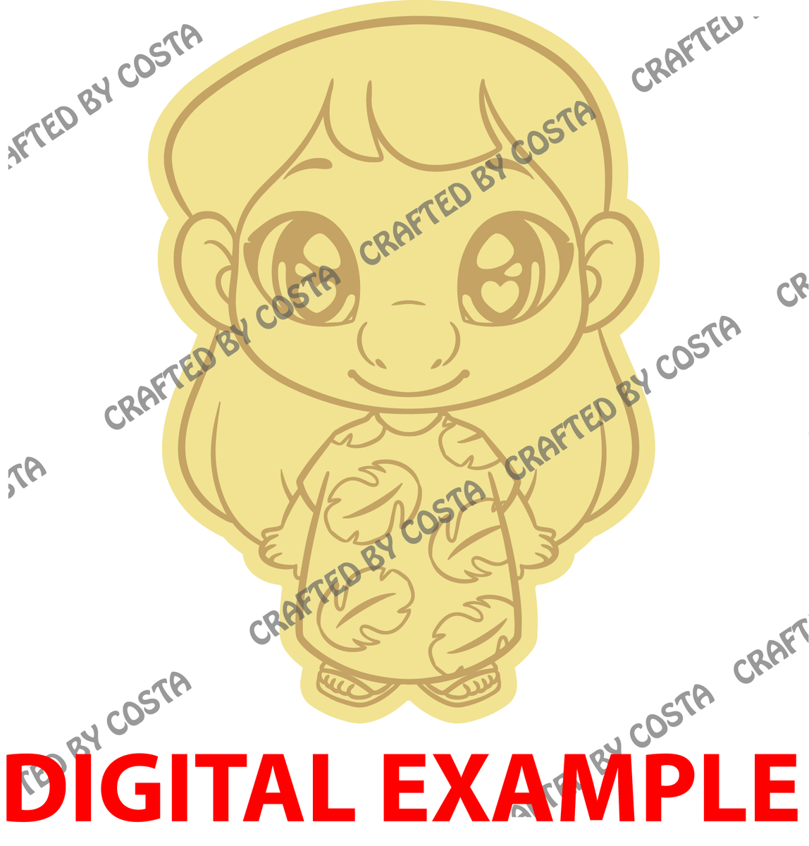 Chibi Lilo – Crafted By Costa