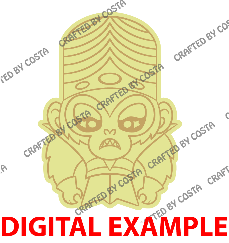 PPG Mojo Jojo Chibi – Crafted By Costa