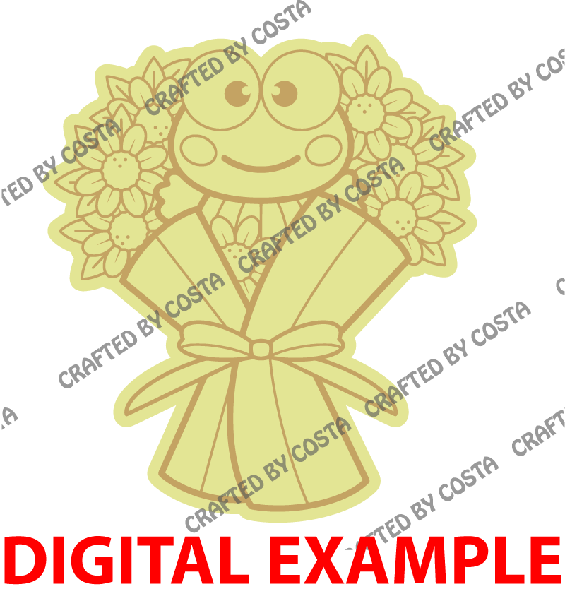 San Bouquet Keroppi – Crafted By Costa