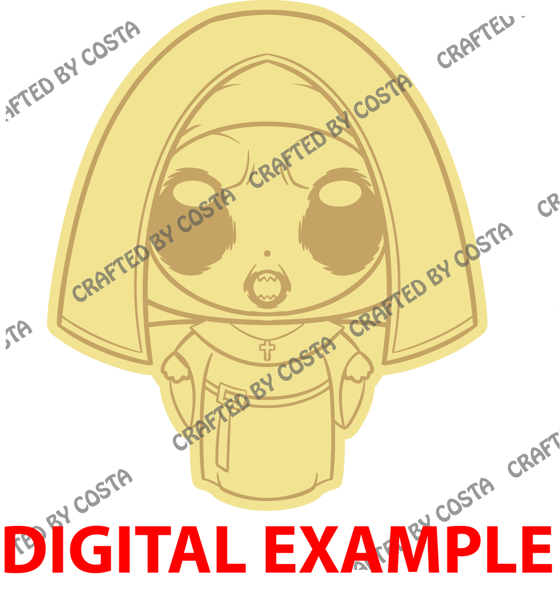 Chibi Horror The Nun – Crafted By Costa