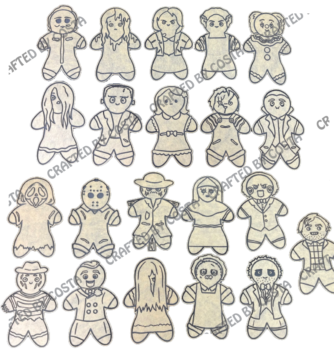 Gingerbread Horror Frankenstein's Monster – Crafted By Costa